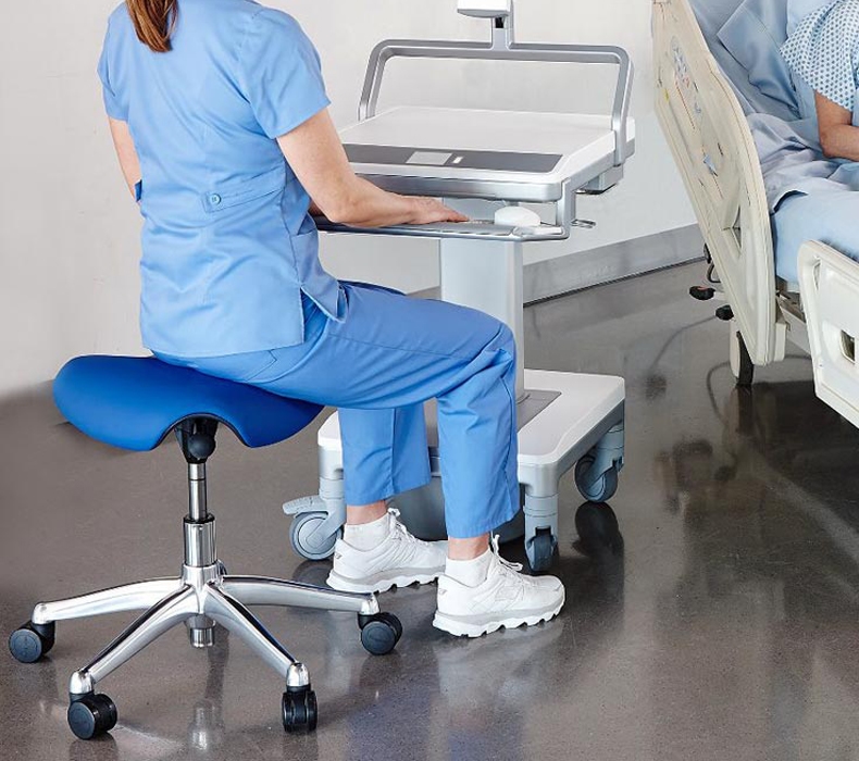 Humanscale Freedom Saddle Stool | UPLIFT Desk