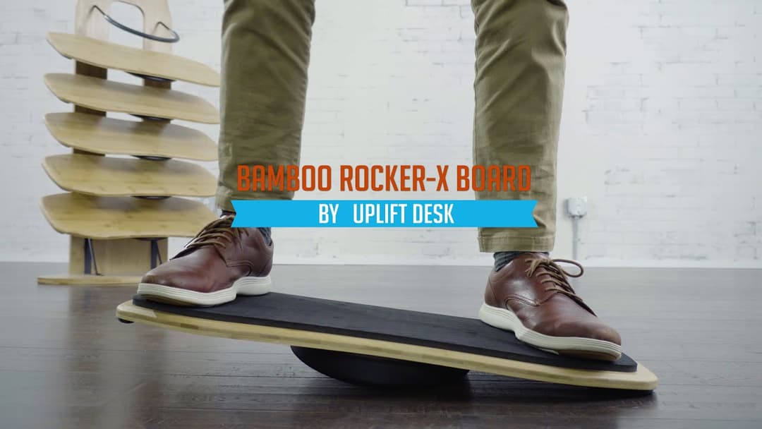 Bamboo Rocker-X Board | UPLIFT Desk